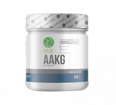 Аминокислоты Nature Foods AAKG 200g купить недорого, заказать с ...