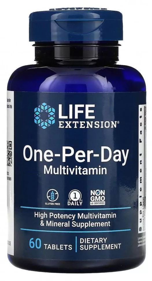 LIFE Extension One-Per-Day Multivitamin 60 tabs купить недорого ...